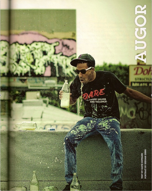 Augor in Juxtapoz - Bombing Science