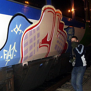 Train graffiti vandal jailed for 9 months - Bombing Science