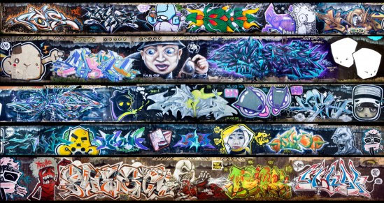 Indonesia graff jam - Bombing Science