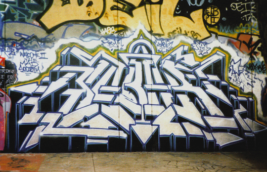 Old Venice Beach Pavilion Graff Shots - Bombing Science