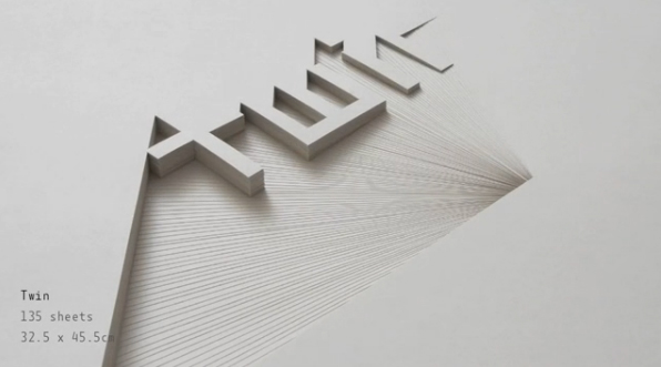 Hand-Cut Typography - Bombing Science