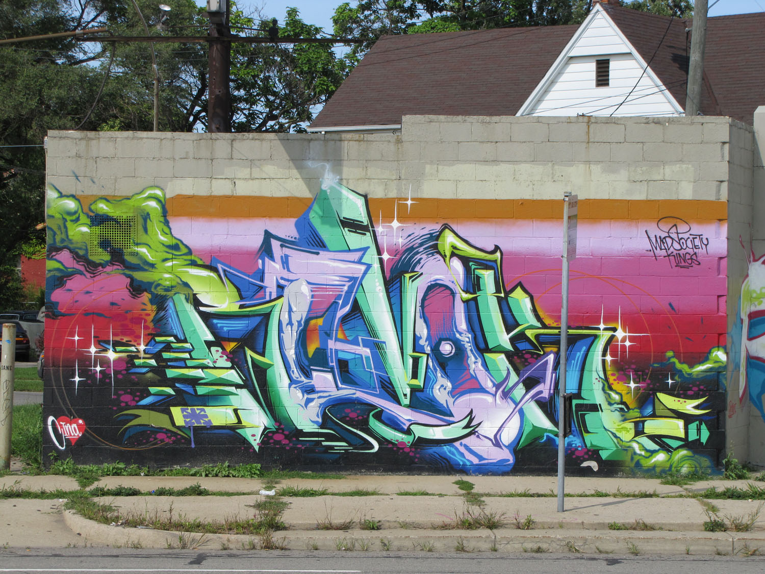 Detroit walls - Bombing Science