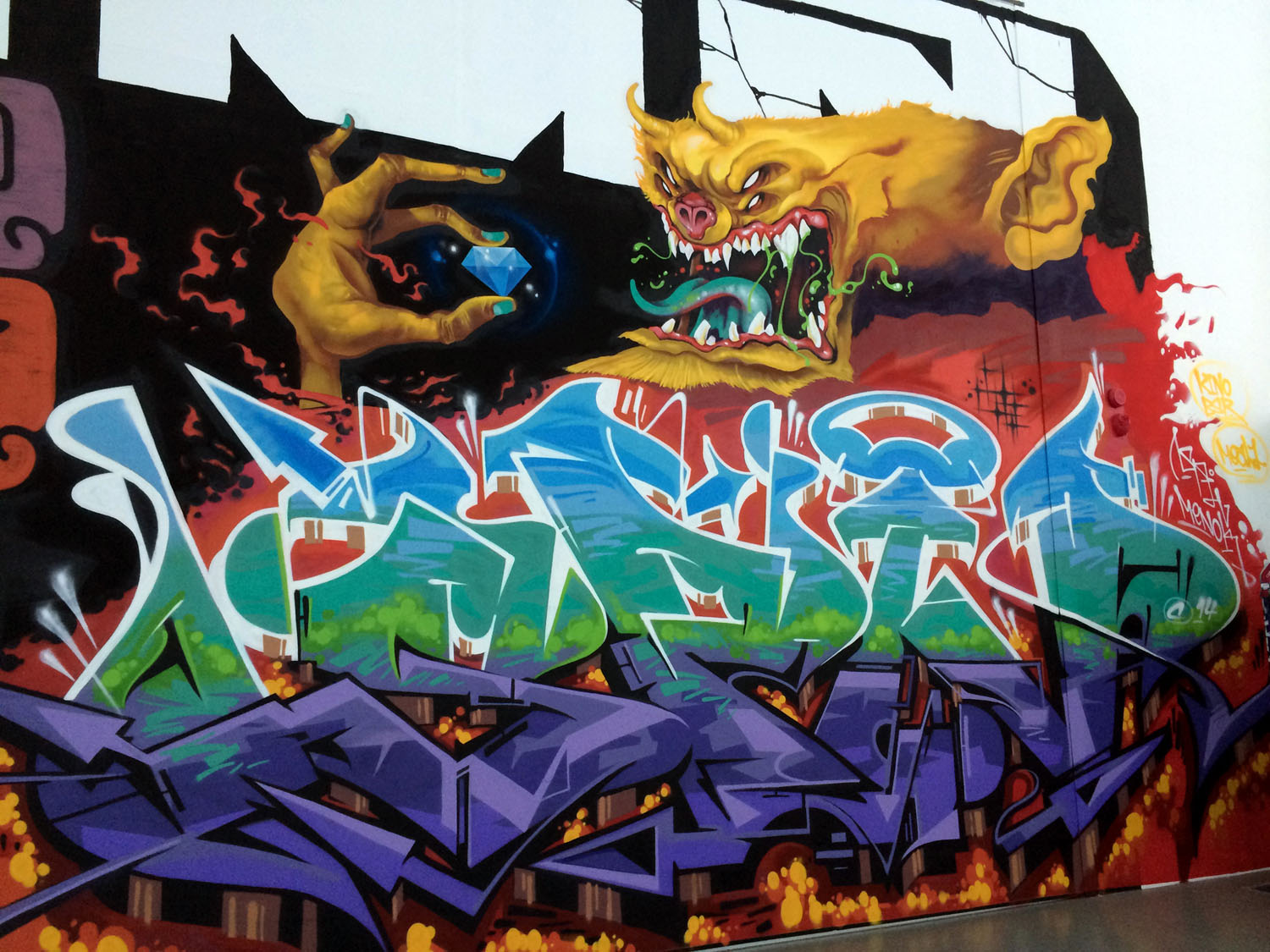 Spiv 3 on Bombing Science: Spiv 3's Graffiti