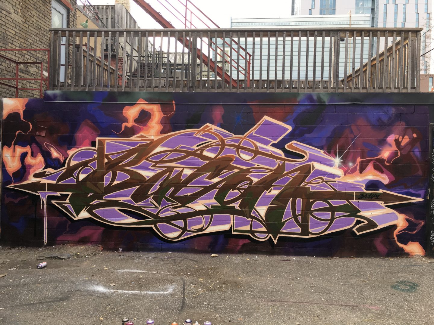 Graffiti Video: BACON - Bombing Science