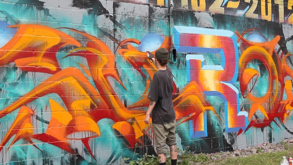 Graffiti Video: ESKRO - Bombing Science