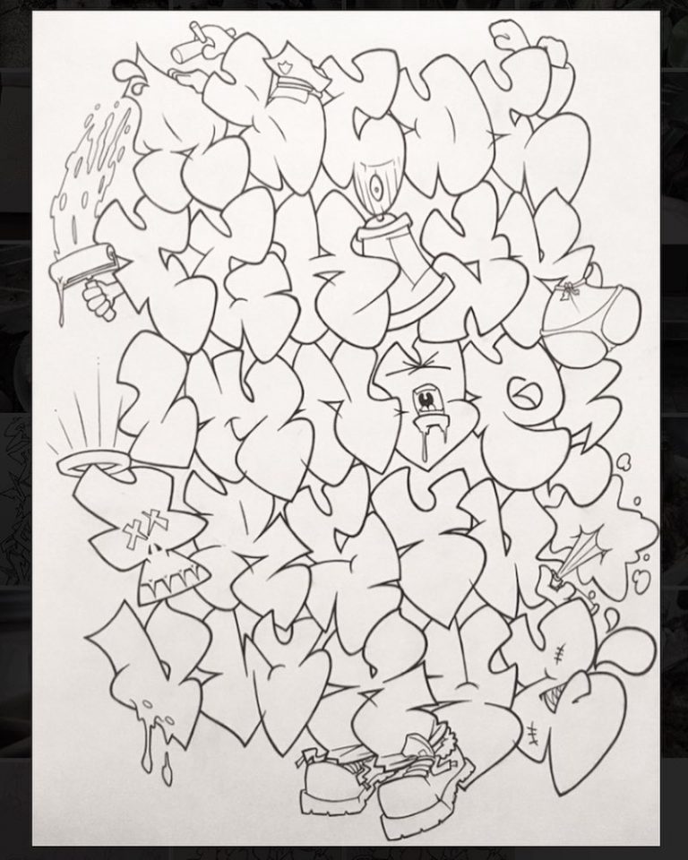 23 Mind-Blowing Graffiti Alphabets - Bombing Science