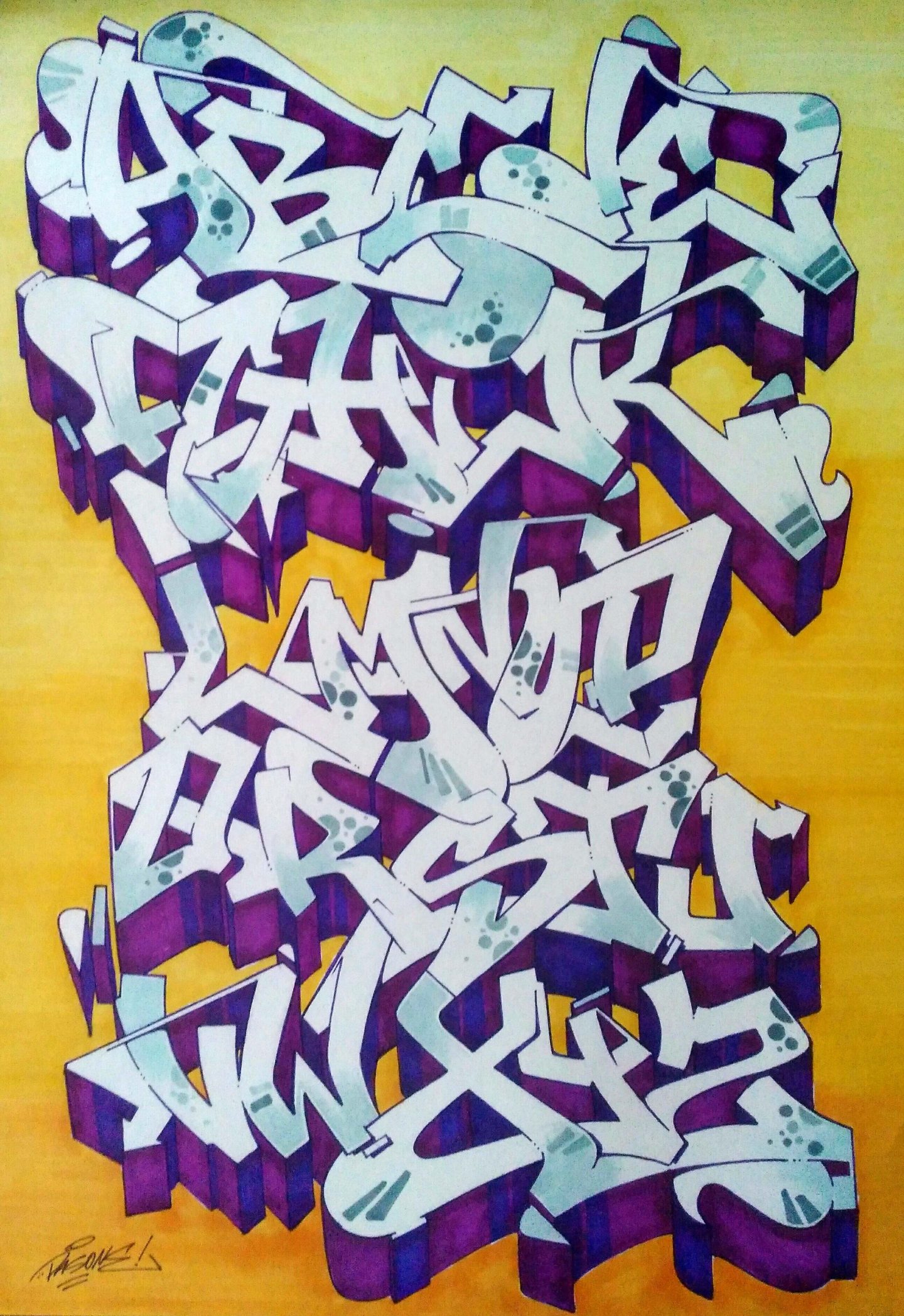 23 Mind-Blowing Graffiti Alphabets - Bombing Science