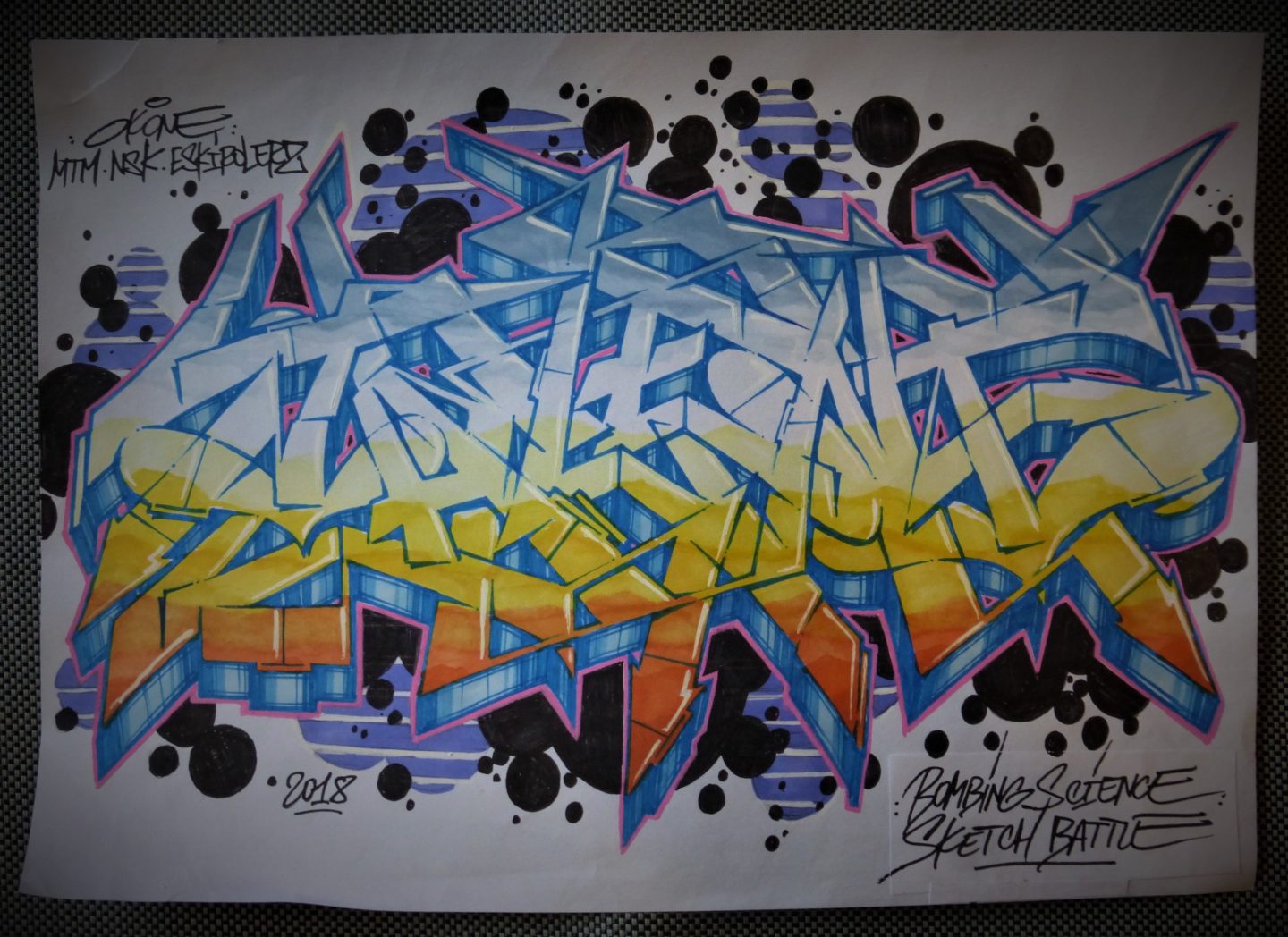 The Craft of Graffiti Sketching: Explore 20 Captivating Sketches