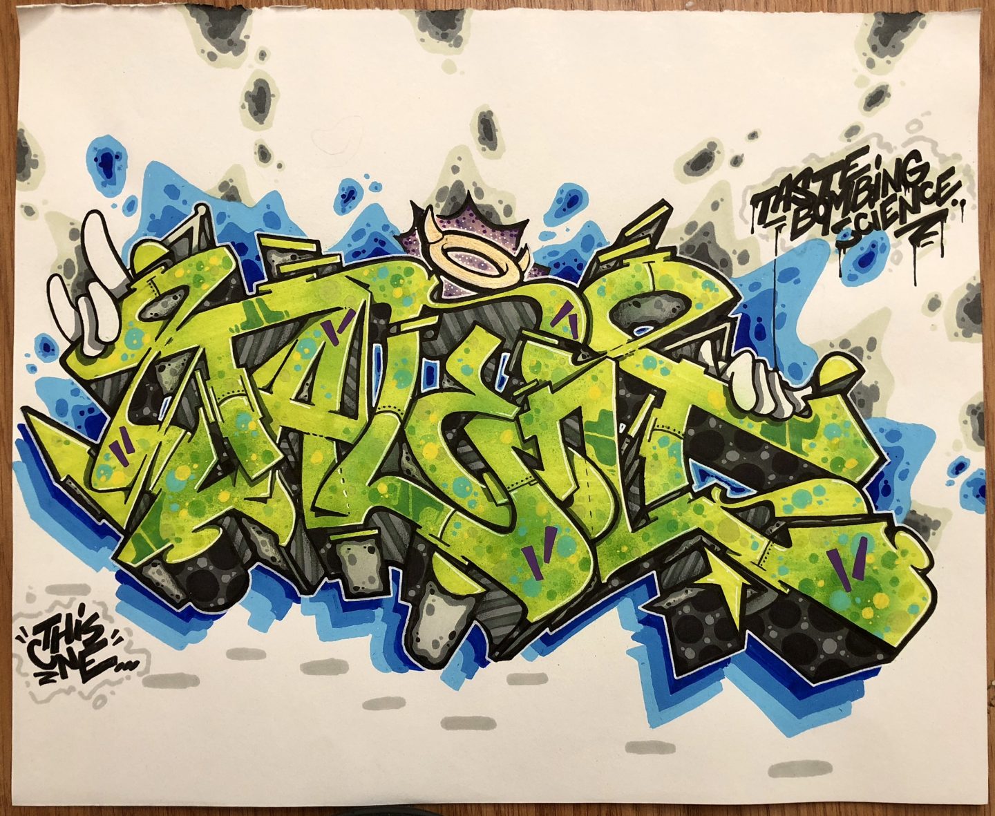 The Craft of Graffiti Sketching: Explore 20 Captivating Sketches