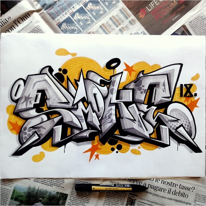 How To Draw Cool Graffiti Designs