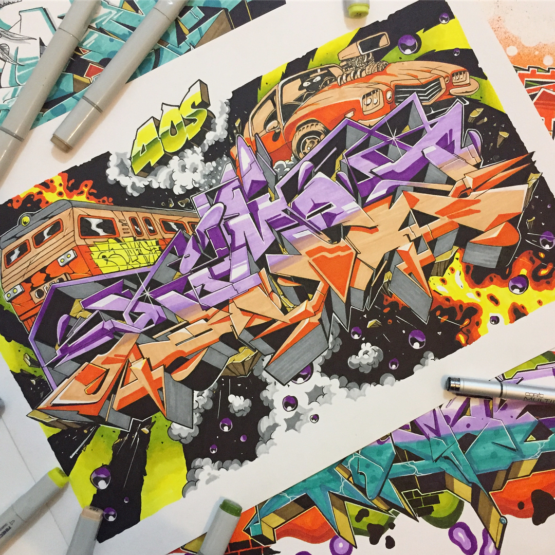 Explore 25+ Stunning Graffiti Drawings for Inspiration