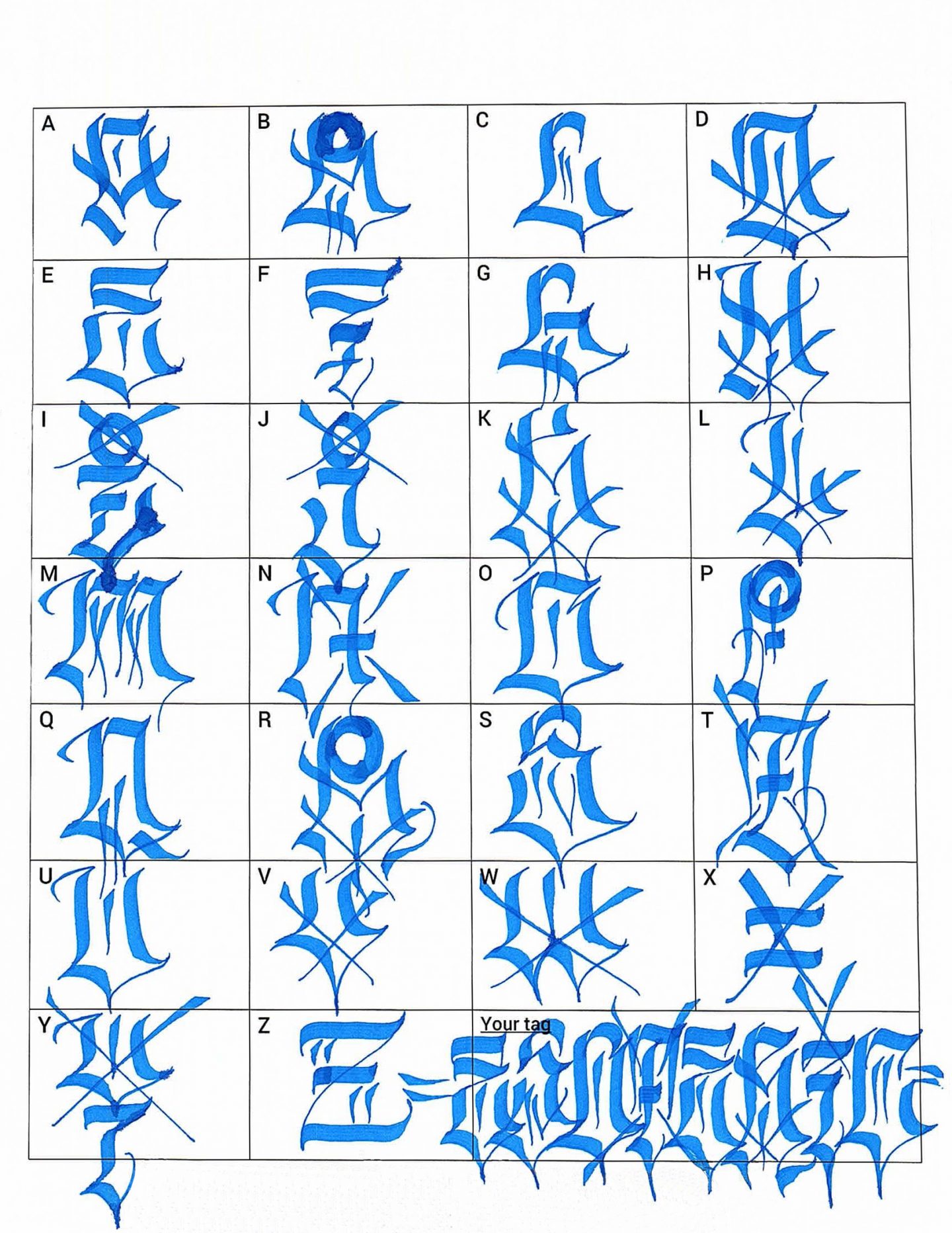 Graffiti Letters: 61 Artists Share Styles