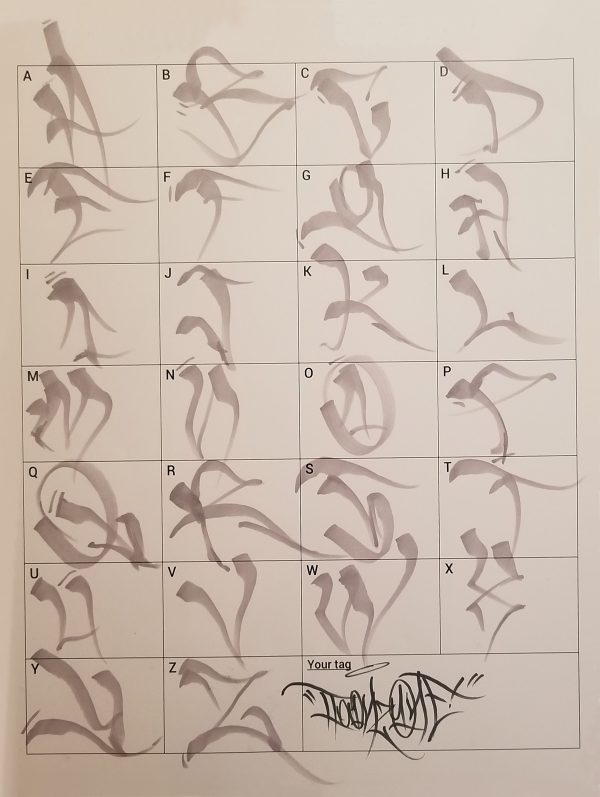 Graffiti Letters: 61 Artists Share Styles