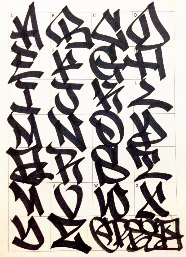 Graffiti Letters: 61 Artists Share Styles