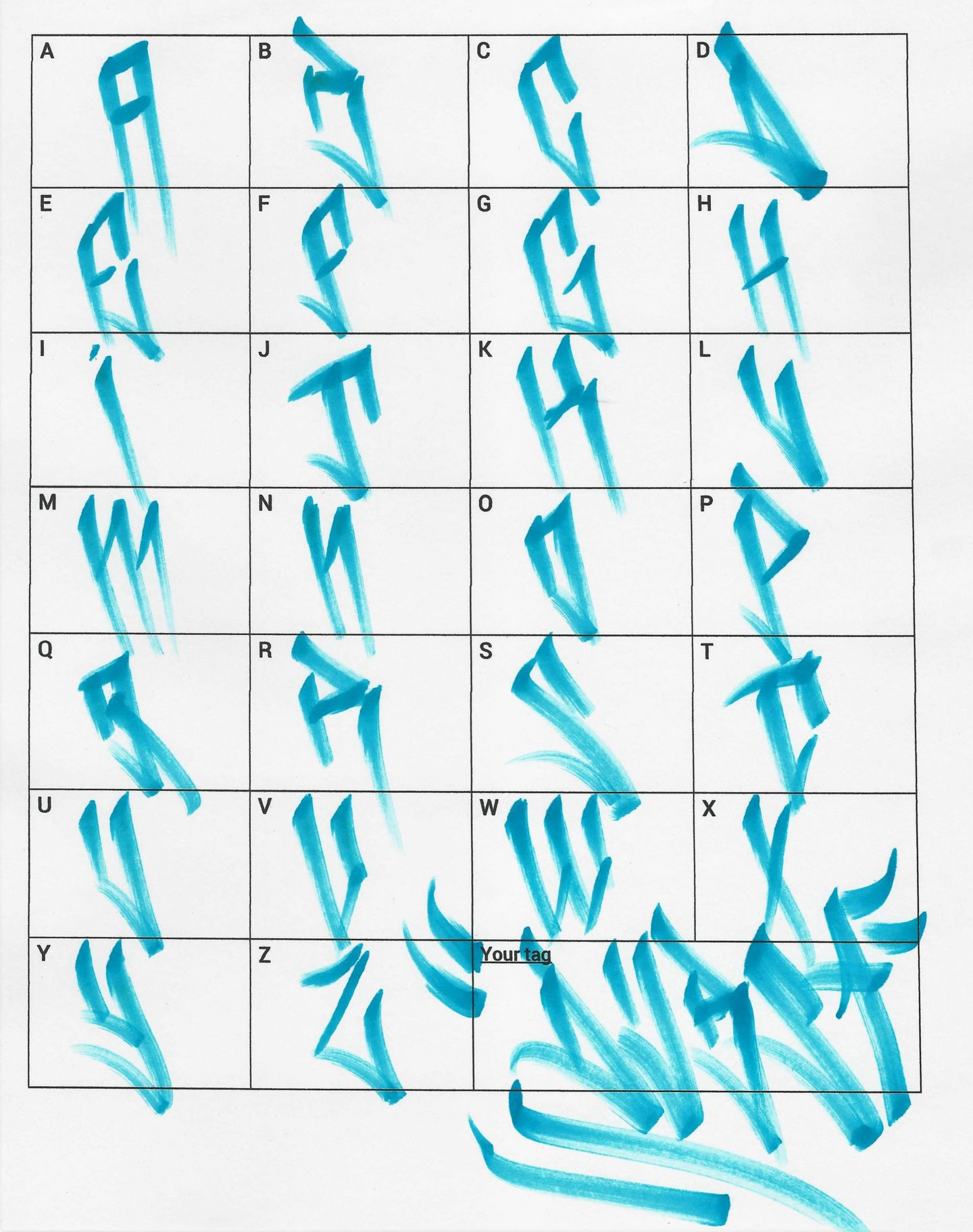 Graffiti Letters: 61 Artists Share Styles