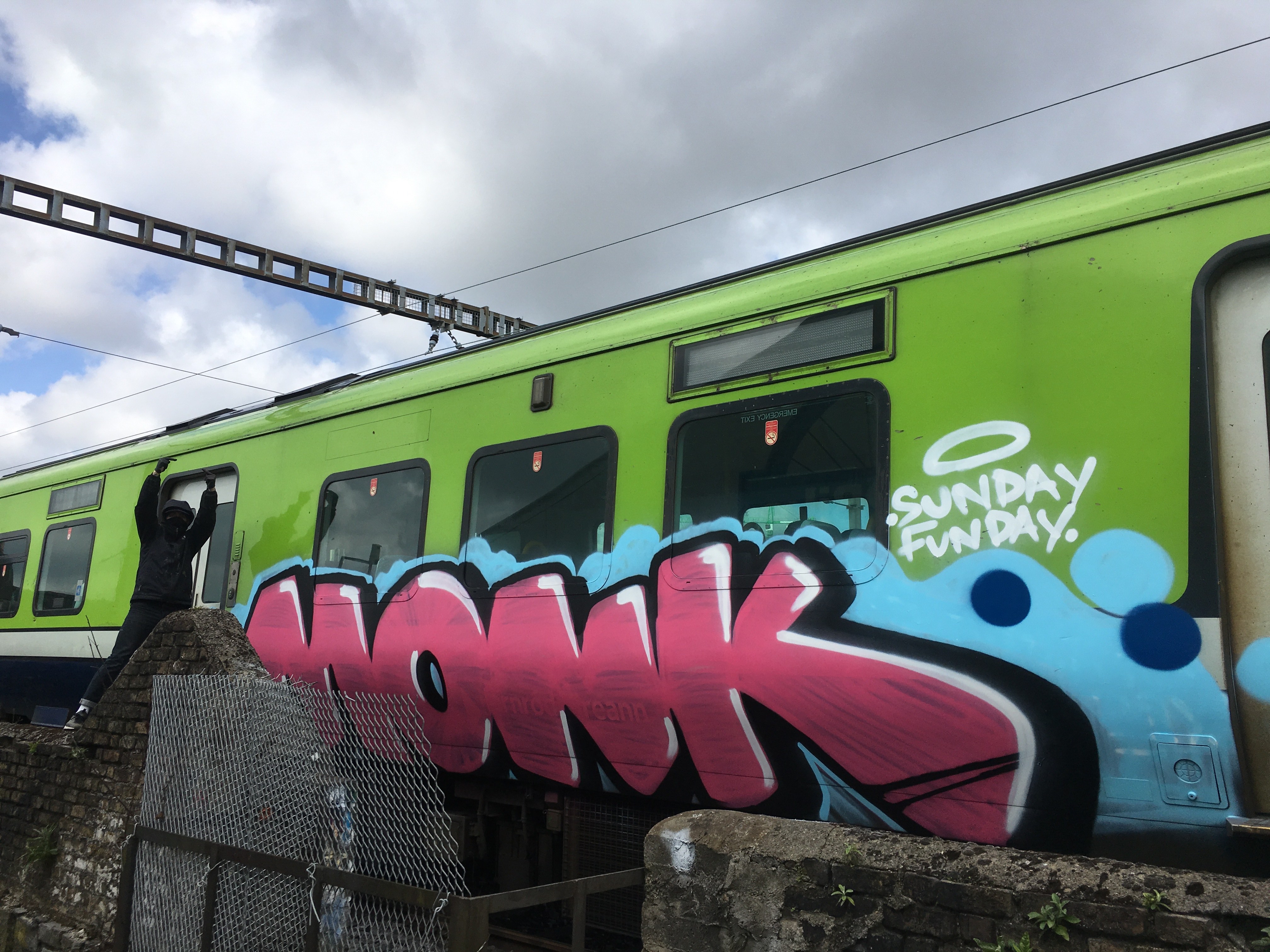 Monk (Dublin) Graffiti Writer Spotlight - Bombing Science