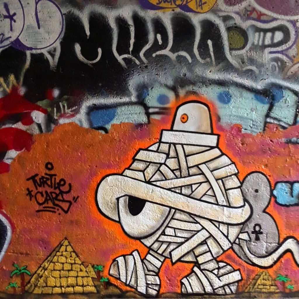 Characters in the graff game #12 - Bombing Science