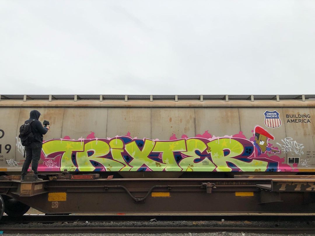 MR. Trixter (Los Angeles) Graffiti Writer Video | Bombing Science