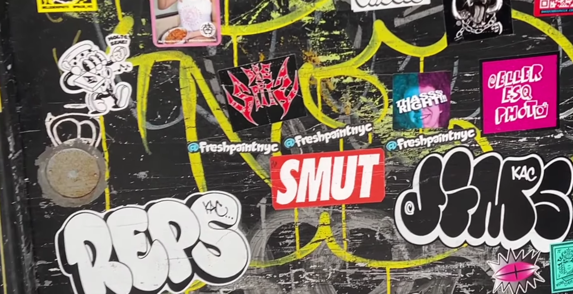 Best Graffiti Stickers in NYC! Thousands of Stickers - Bombing Science